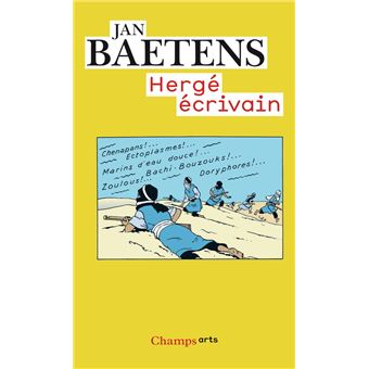 Hergé écrivain - Poche - Jan Baetens - Achat Livre | fnac