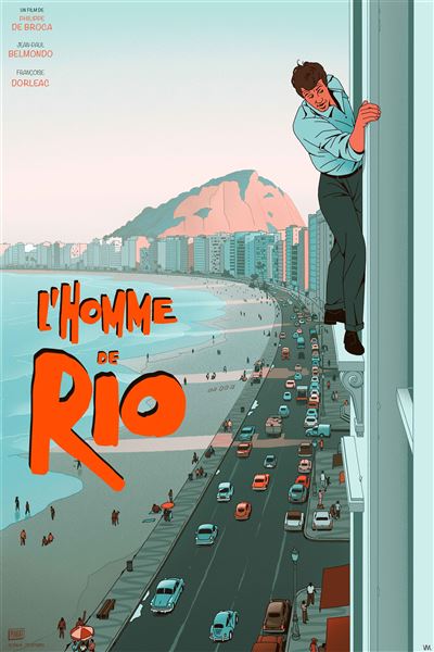 Affiche Collector - L'homme de Rio - Regular - Édition Limitée : Objet ...