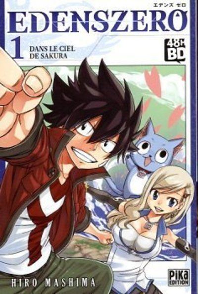 Edens Zero - Tome 01 - Eden zero - tome 1 Dans le ciel de Sakura - Hiro Mashima, Thibaud Desbief ...