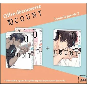 Ten Count - Pack T04 à T06 - Ten count - Rihito Takarai - Coffret ...