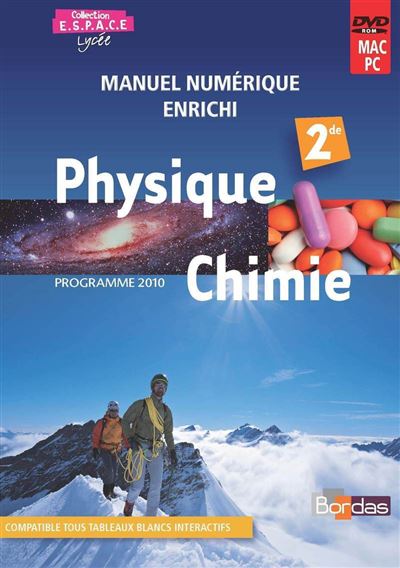 E.S.P.A.C.E. Physique-Chimie 2de 2010 Manuel numérique enseignant sur ...