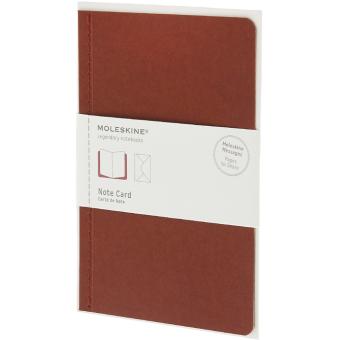 Carte de note - Grand format - Couverture souple rouge - Carnets et ...