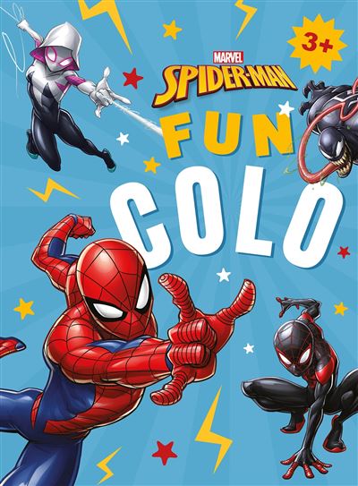 Spider-Man - SPIDER-MAN - Fun colo - MARVEL - Marvel Comics - broché ...
