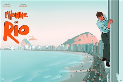 Affiche Collector - L'homme de Rio - Variant - Édition Limitée ...
