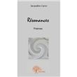 Résonances Poèmes - broché - Jacqueline Caron - Achat Livre | fnac