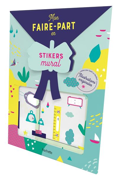 Mon faire-part en stickers mural - broché - Gaël Le Neillon - Achat ...