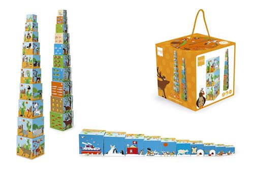 SCRATCH PRESCHOOL: PYRAMIDE ANIMAUX DU MONDE 10 PIECES - Autres jeux d ...