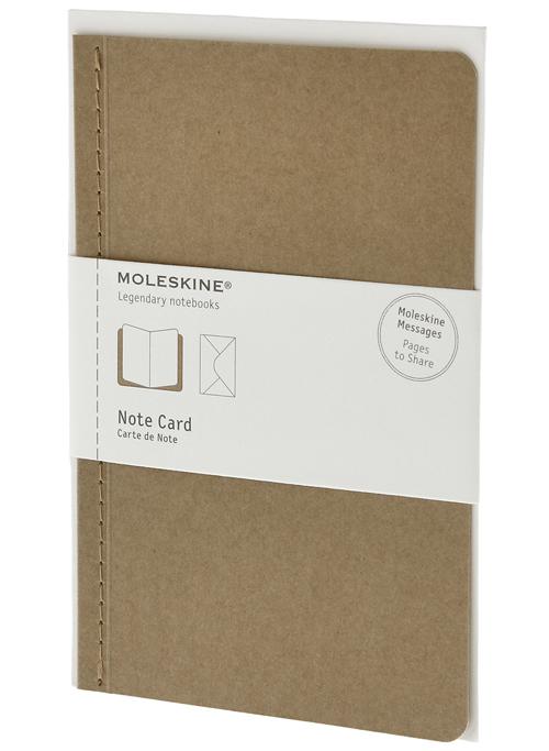 Carte de note - Grand format - Couverture souple kraft - Carnets et ...