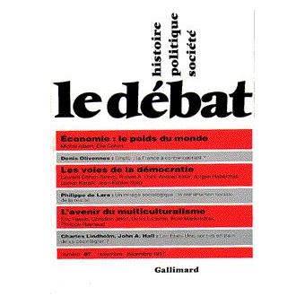 Le debat 97 (novembre 1997) - broché - Collectifs Gallimard - Achat ...
