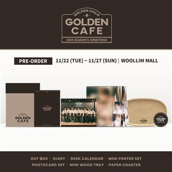 2023 Season's Greetings Golden Cafe - Golden Child - CD album - Achat ...
