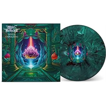 Lotus Unfolding Vinyle Noir et Turquoise - Ozric Tentacles - Vinyle ...