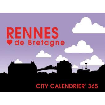 City Calendrier Rennes Bretagne Calendrier perpétuel - Coffret ...