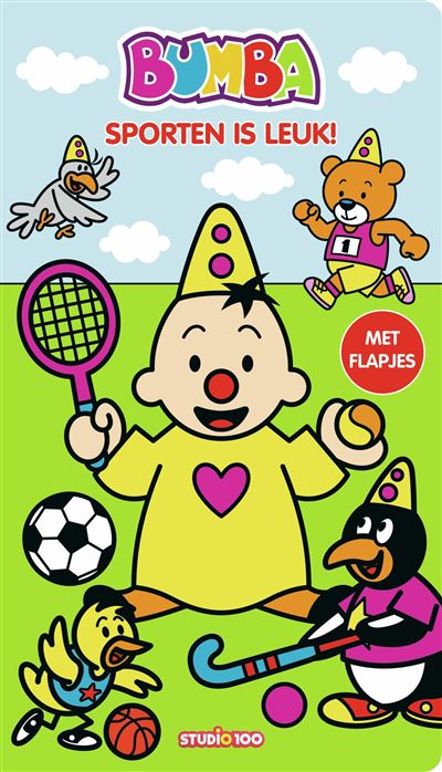 Bumba - Sporten is leuk! - Bumba : kartonboek met flapjes (lang ...