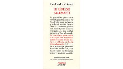Le réflexe allemand - broché - Bodo Morshauser, Lothar Baier, Antoine Guémy - Achat Livre | fnac