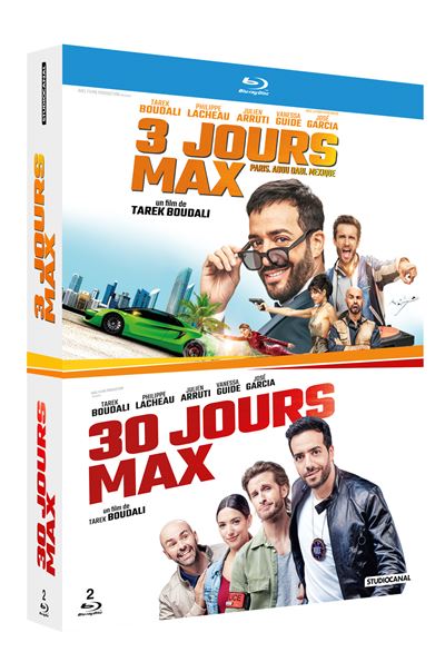 Coffret 3 jours max / 30 jours max Blu-ray - Tarek Boudali - Blu-ray ...