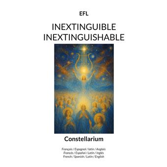 Inextinguible Inextinguishable Constellarium - broché - Edmond Frédéric ...