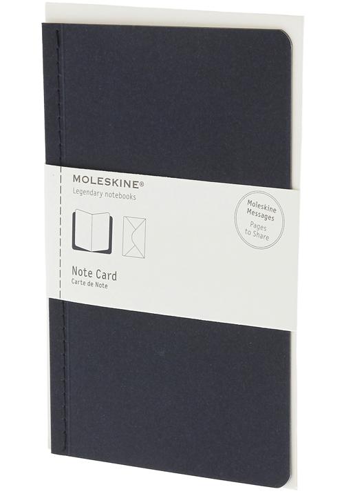 Carte de note - Grand format - Couverture souple bleu marine - Carnets ...