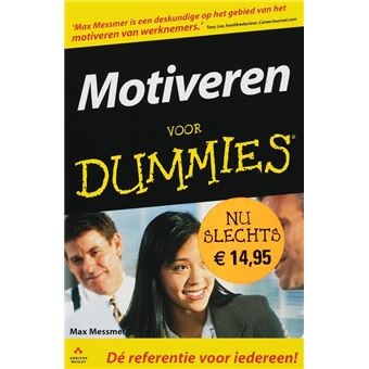 Motiveren voor Dummies - broché - Max Messmer - Achat Livre | fnac