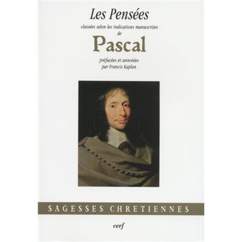 Les Pensées de Pascal - relié - Blaise Pascal - Achat Livre | fnac