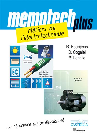 Mémotech Plus Métiers de l’électrotechnique Bac Pro ELEEC (2011 ...