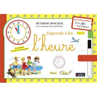 J'apprends à lire l'heure Boscher - broché - Marie-Christine Rachas ...