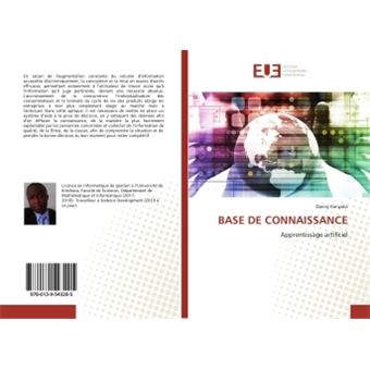 Base de connaissance Apprentissage artificiel - broché - Danny Kanyaka - Achat Livre | fnac