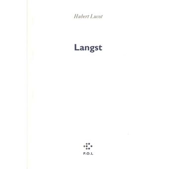 Langst - Hubert Lucot - Achat Livre | fnac