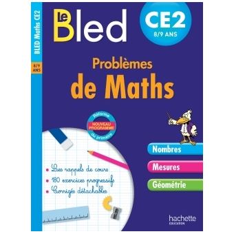 Cahier Bled - Problèmes De Maths Ce2 - broché - Jean Collet, Daniel ...