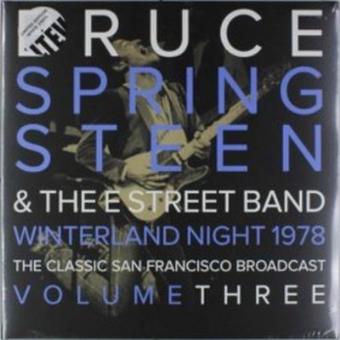 Winterland night 1978 Volume 3 - Bruce Springsteen - Vinyle album ...