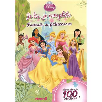 Disney Princesses - Lis je complete portraits prin - Valérie Videau ...