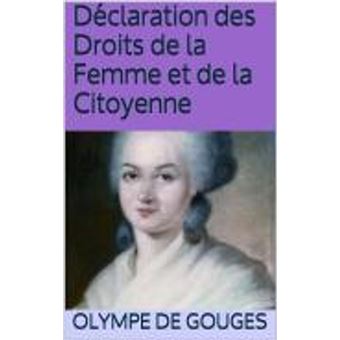 Déclaration des Droits de la Femme et de la Citoyenne - ebook (ePub ...