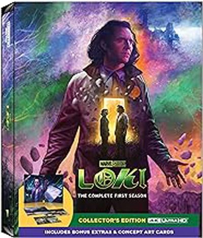 Loki 2021 : Season 1 SteelBook® Blu-ray 4K Ultra HD - Blu-ray 4K ...
