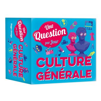 GF Une question de culture générale par jour 2023 - cartonné ...