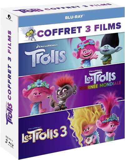 Coffret Les Trolls 1 à 3 Blu-ray - Précommande & date de sortie | fnac