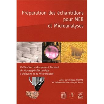 Preparation des echantillons pour meb et microanalyses - broché - GN ...