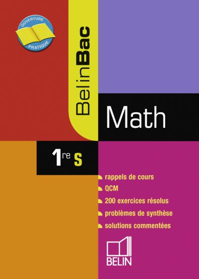 Math 1re S - broché - Tristan Garnier, Pierre-Henri Pin - Achat Livre ...