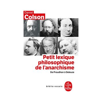 Petit Lexique philosophique de l' anarchisme- Inédit De Proudhon à ...