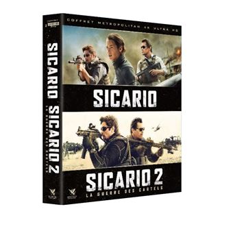 Coffret Sicario 1 & 2 Blu-ray 4K Ultra HD - Blu-ray 4K - Denis ...