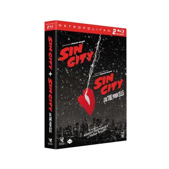 Coffret Sin City 2 films Edition limitée Blu-ray - Robert Rodriguez, Frank Miller - Blu-ray ...