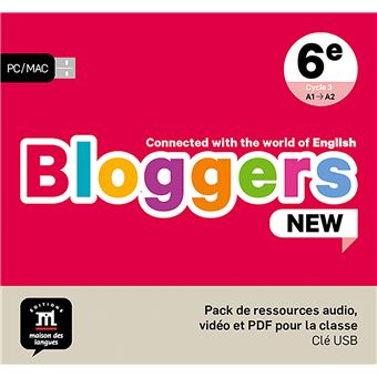 Bloggers - Connected with the world of English - Bloggers NEW 6e - pack ...