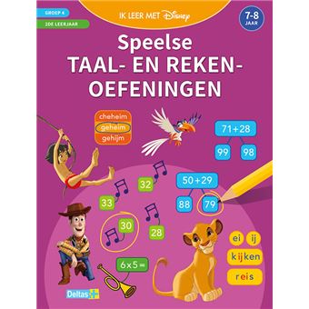 Ik leer met Disney - 7-8 jaar - 2de leerjaar - groep 4 - Disney Ik leer ...