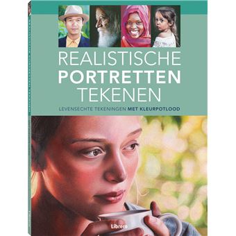 Realistische portretten tekenen levensechte tekeningen met kleurpotlood ...
