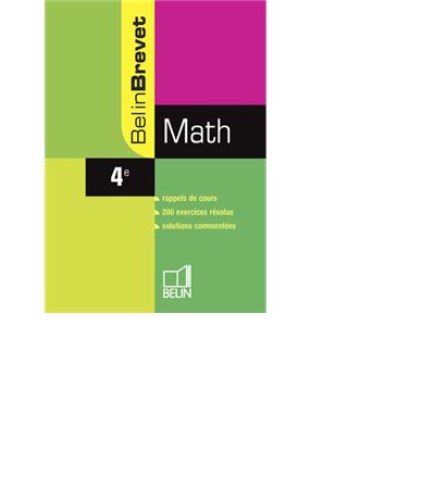 Math 4e Programme 2007 - Édition en couleur - broché - Philippe ...
