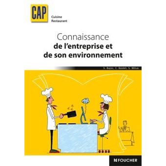 Connaissance de l'entreprise et de son environnement CAP - broché ...