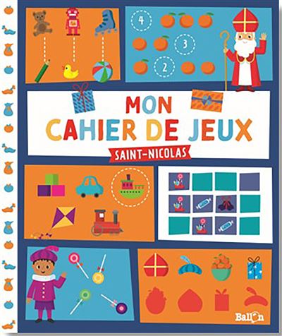 Mon cahier de jeux - Saint-Nicolas - broché - Collectif - Achat Livre ...