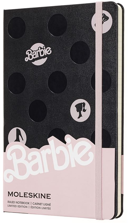 Barbie carnet grand format ligne dots - Carnets et journaux intimes ...