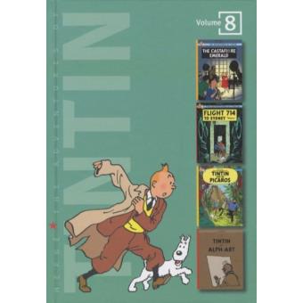 The Adventures of Tintin - Tome 8 Three complete adventures in 1 volume - The Castafiore emerald ...