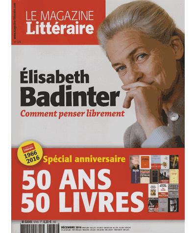 Le Magazine littéraire Décembre 2016 Tome 574 - broché - Collectif ...