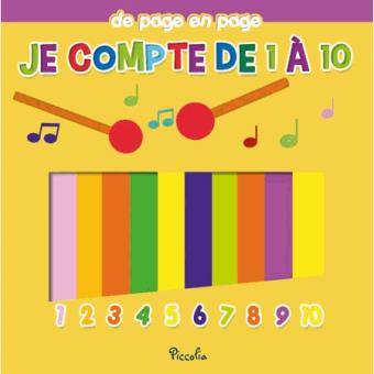 Je compte de 1 à 10 - cartonné - Collectif - Achat Livre | fnac