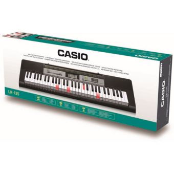 CASIO LK-135 CLAVIER 61 TOUCHES LUMINEUSES, Accessoire Claviers et ...